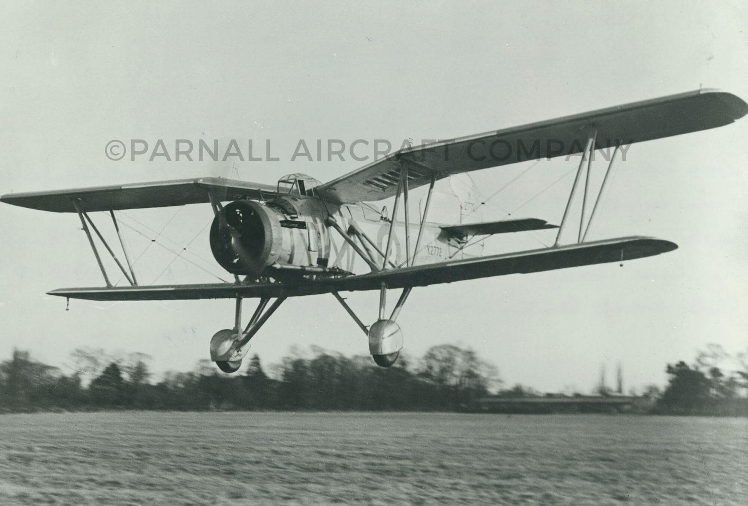 Parnall's dynamic G.4 31 model from 1935 pictured metres above the ...